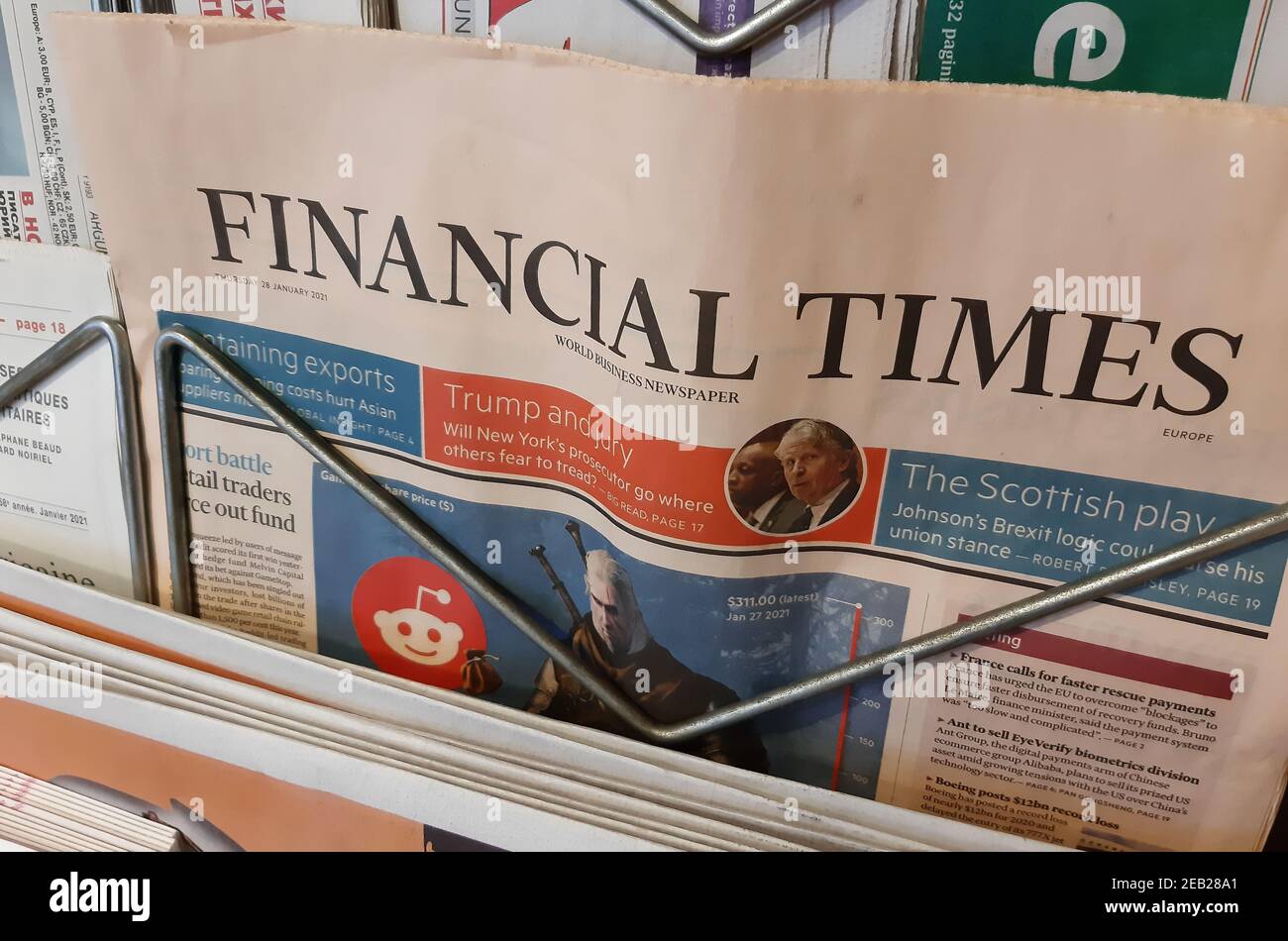 Financial Times Newspaper