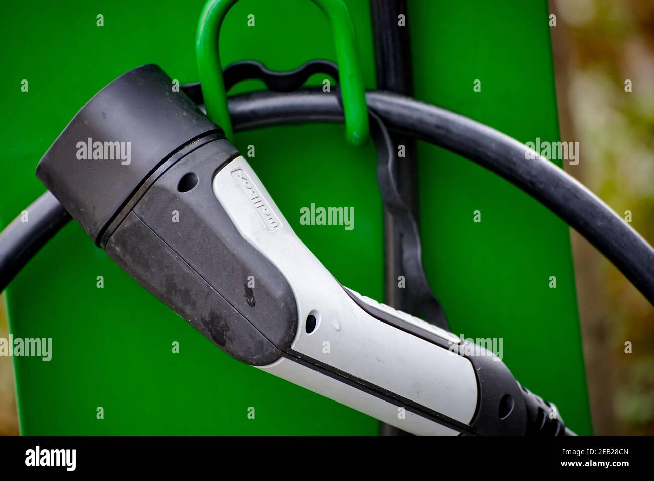 Bucharest, Romania - January 25, 2021: A High Power Charging station ...