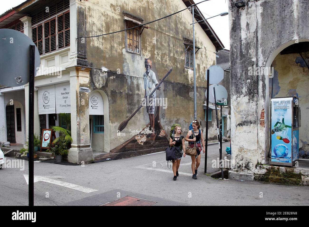 Penang's urban art scene took off in 2012 when the George Town Festival ...