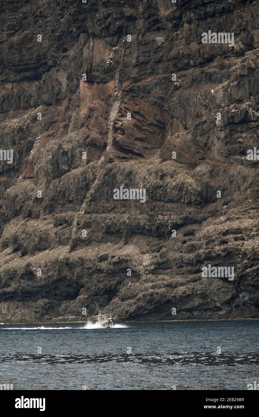 June 2018 - Rock formations and cliffs in Tenerife, Canary Islands ...