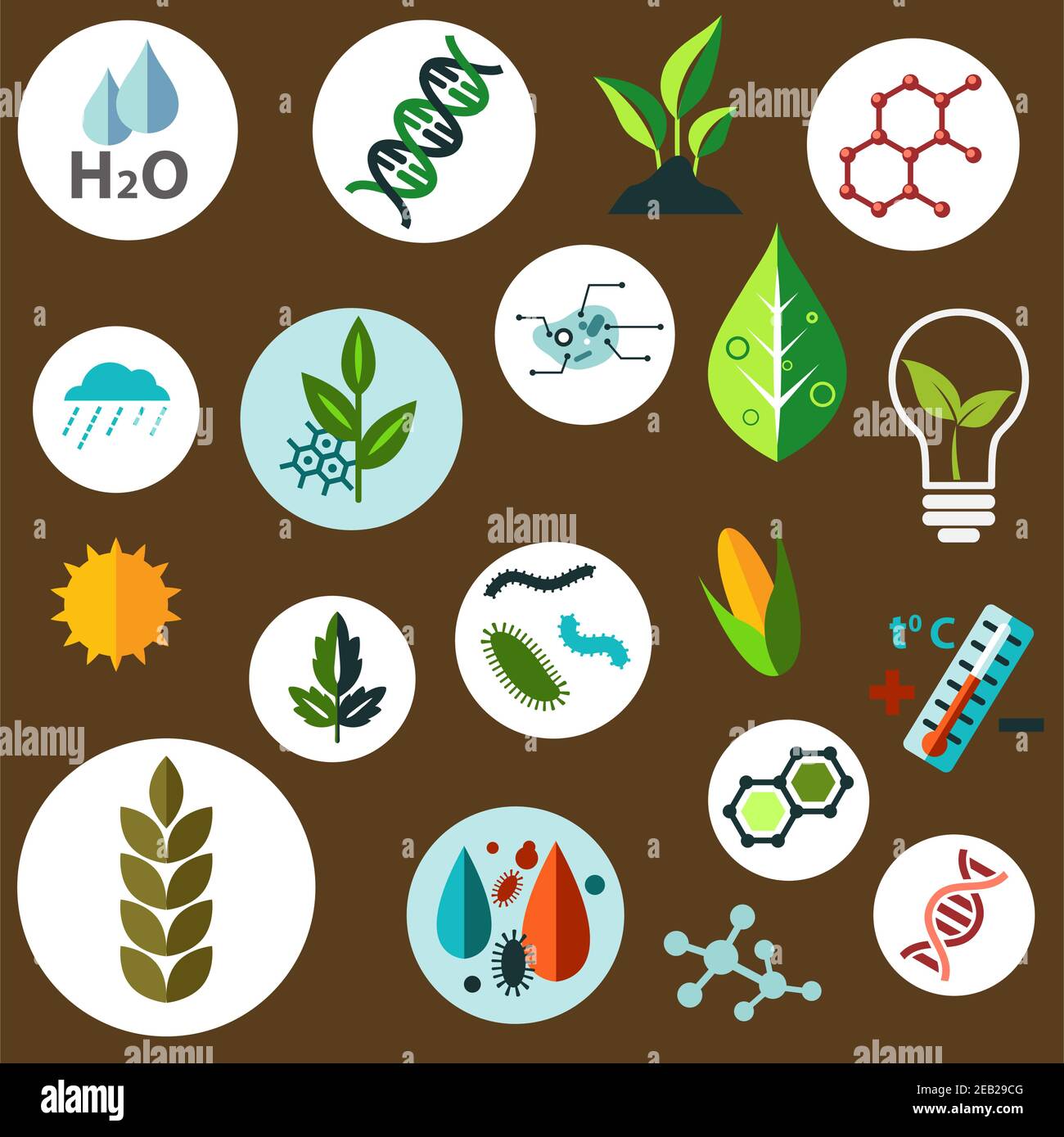 Green background dna cells hi-res stock photography and images - Alamy