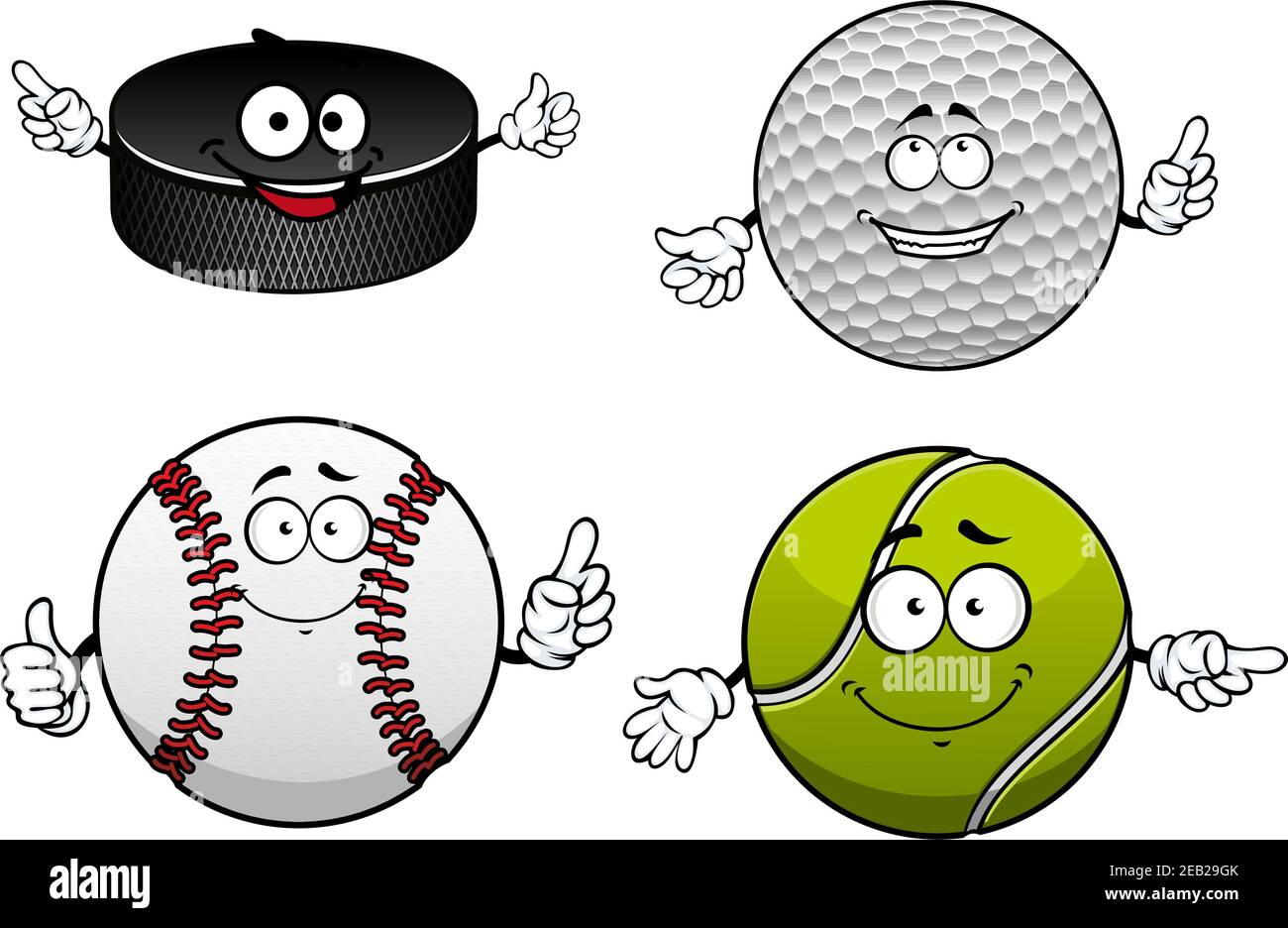 Puck cartoon Cut Out Stock Images & Pictures - Alamy
