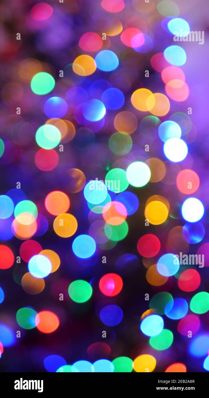 Abstract fairy lights bokeh background Stock Photo - Alamy