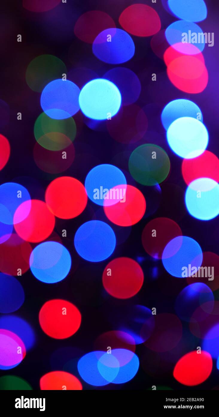 Abstract fairy lights bokeh background Stock Photo - Alamy