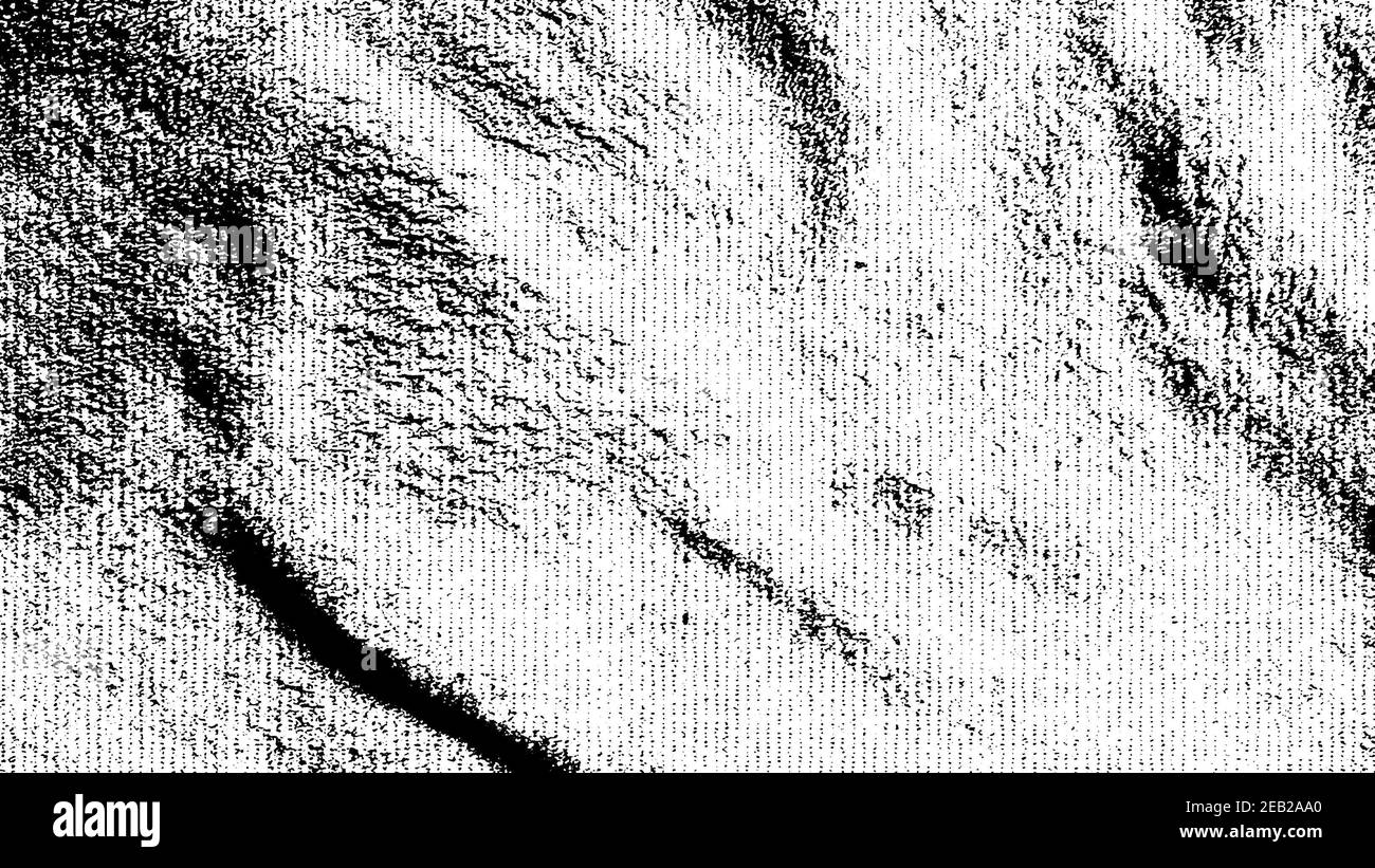 Simple abstract black and white drawing. Expressive drawing. Abstract ...