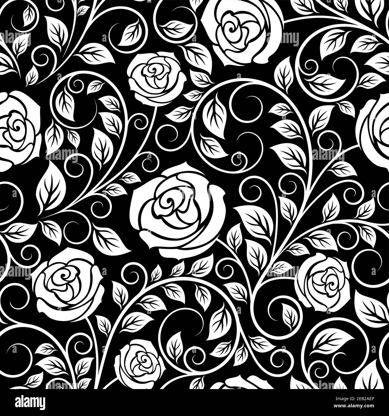 Black And White Rose Background Designs