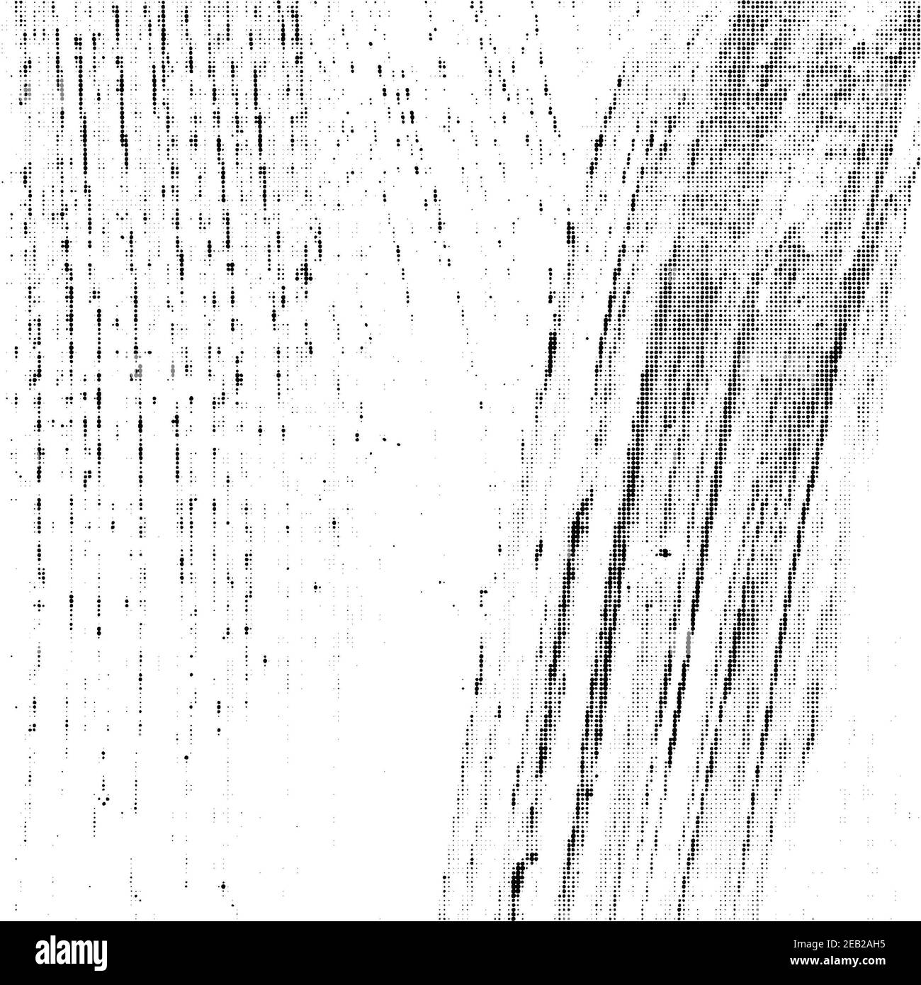 Simple abstract black and white drawing. Expressive drawing. Abstract ...