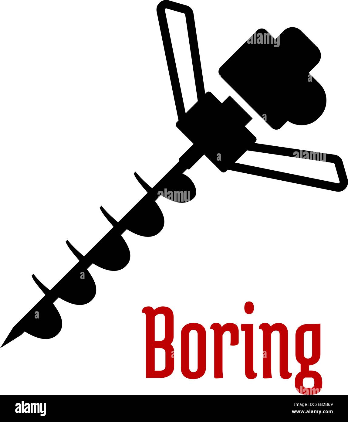 Auger bit Stock Vector Images - Alamy