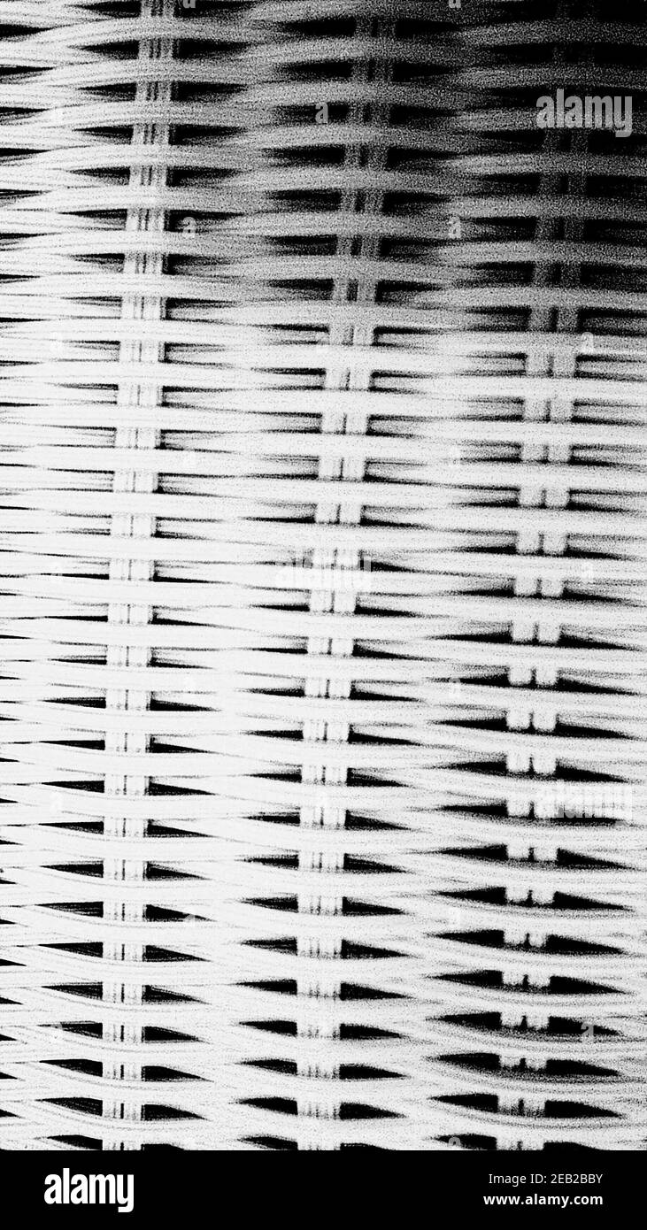 Decorative rattan Black and White Stock Photos & Images - Alamy