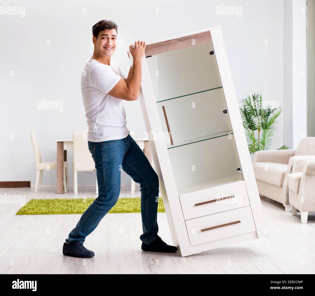 Lifting cupboard hi-res stock photography and images - Alamy