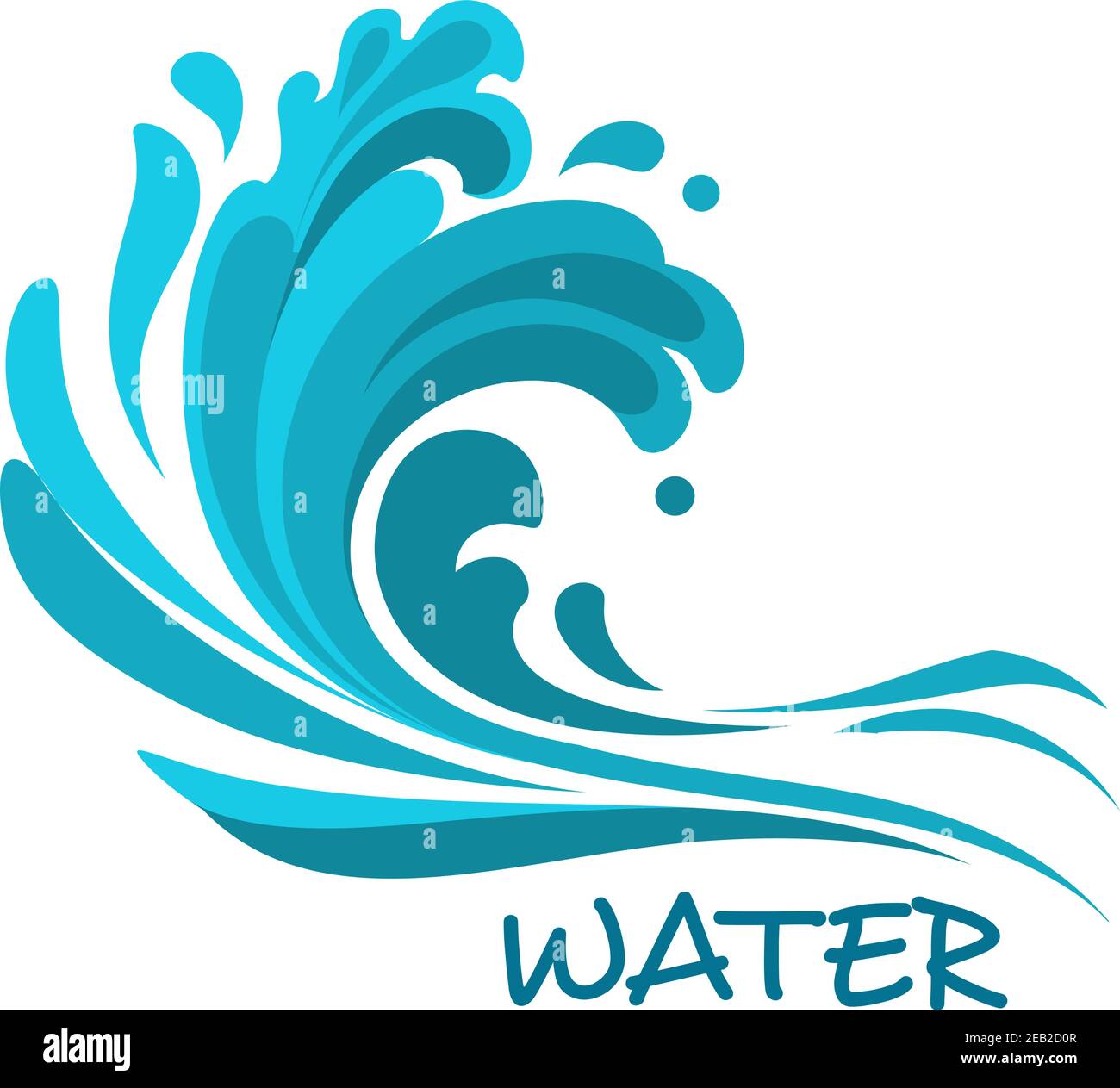 Crashing Waves Clipart