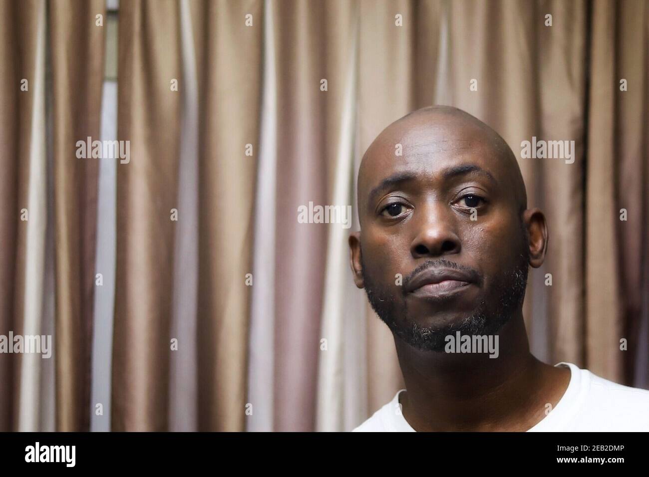 Man bald sad face hi-res stock photography and images - Alamy