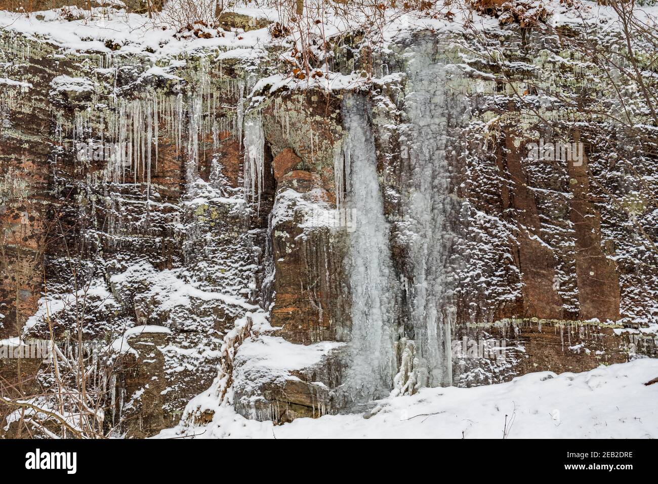 Hawk Lake Log Chute Algonquin Highlands Haliburton County Ontario ...