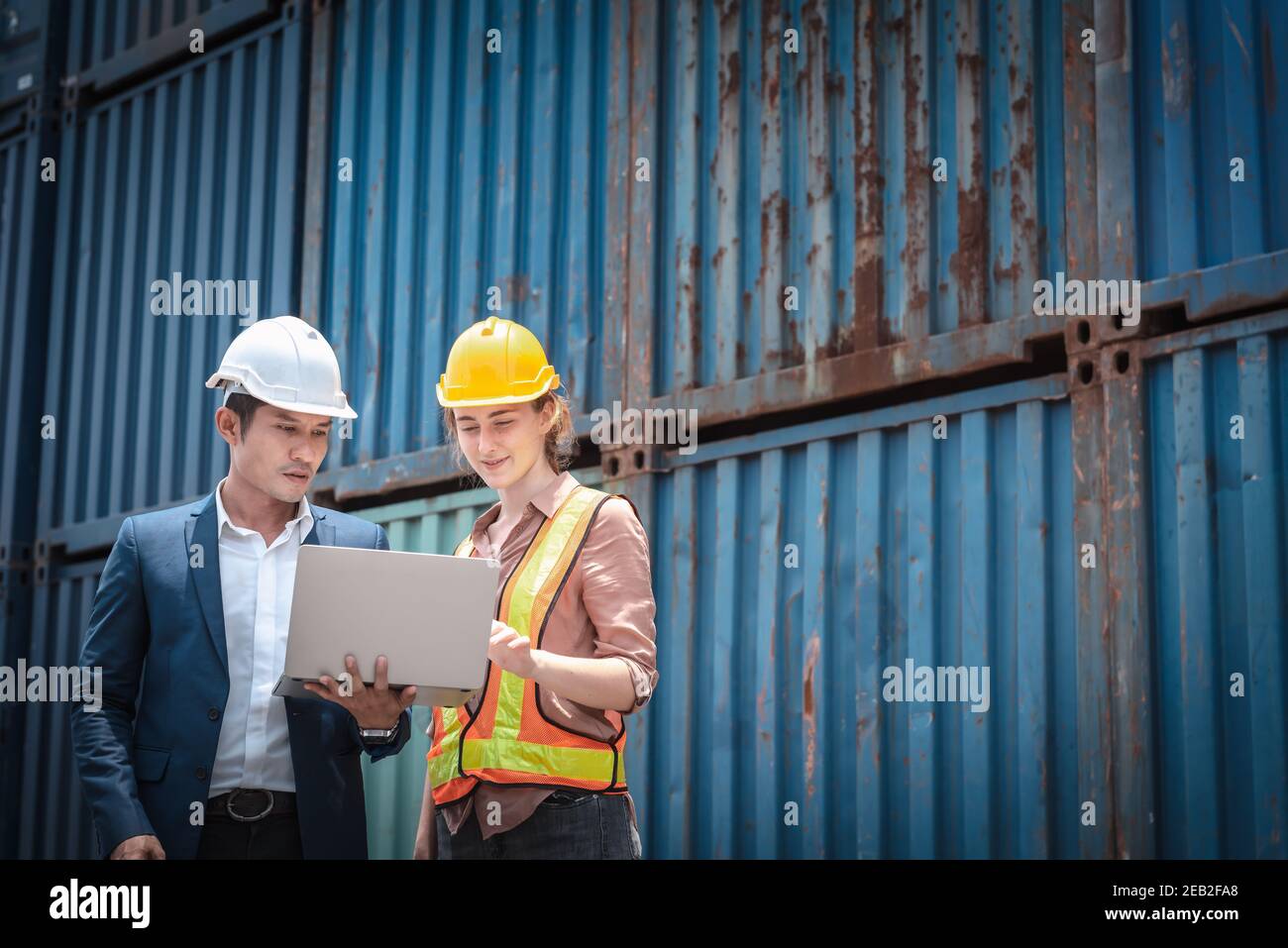 Container Shipping Logistics Engineering of Import/Export ...