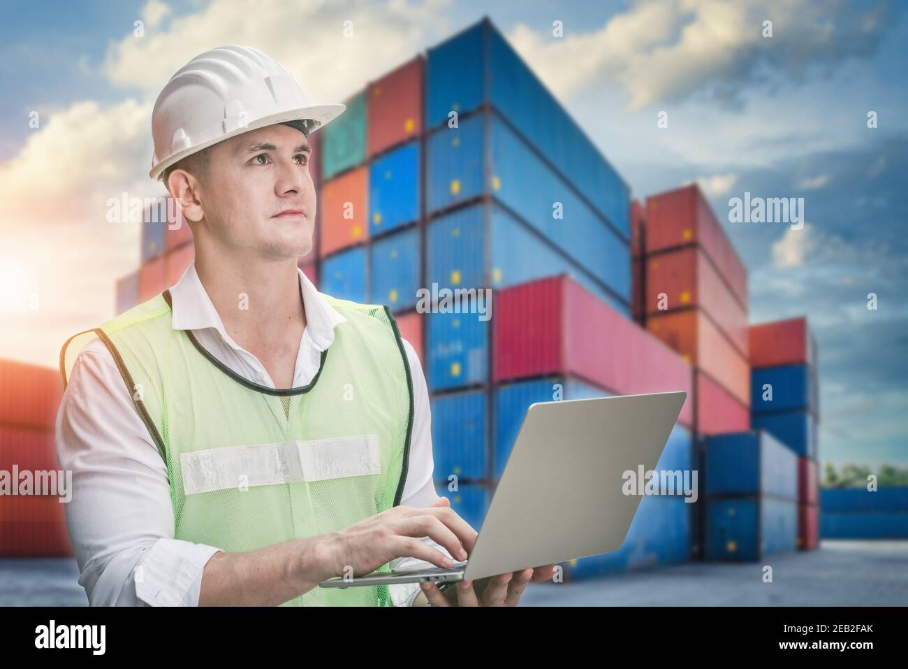 Container Supervisor Control Import/Export While Inspecting Containers ...