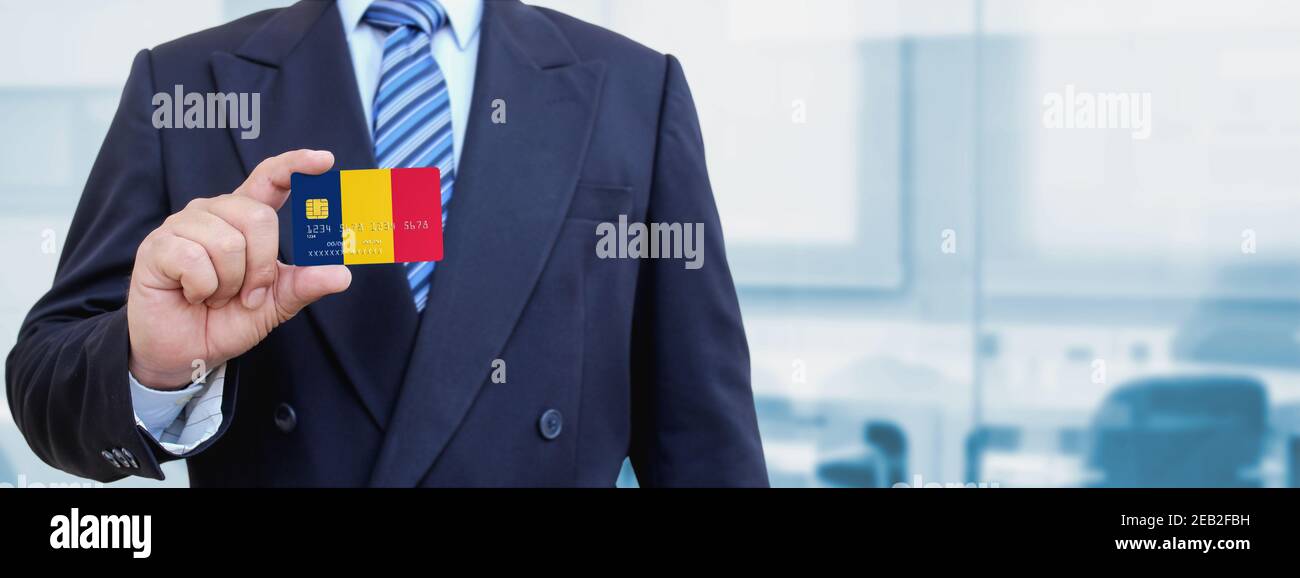 Chadian flag hi-res stock photography and images - Alamy