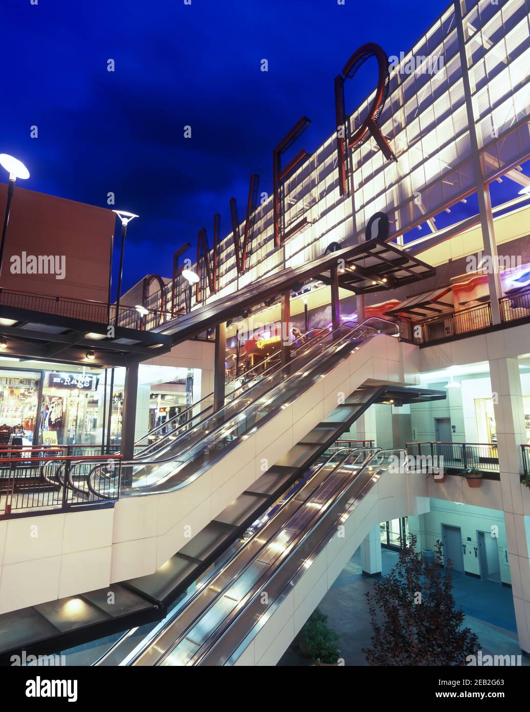 1999 HISTORICAL DENVER PAVILIONS SHOPPING MALL SIXTEENTH STREET ...