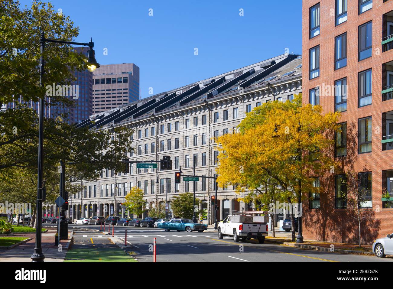 Historic Mercantile Wharf on Atlantic Avenue between Cross Street and ...