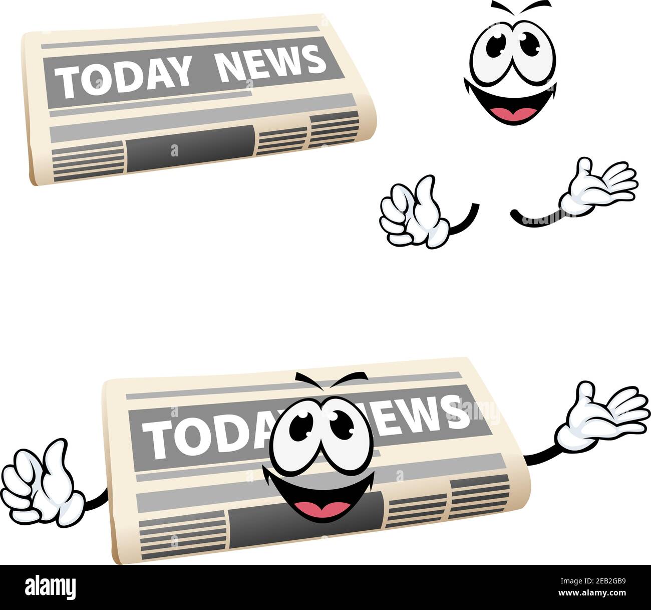 Newspaper cartoon Stock Vector Images - Alamy
