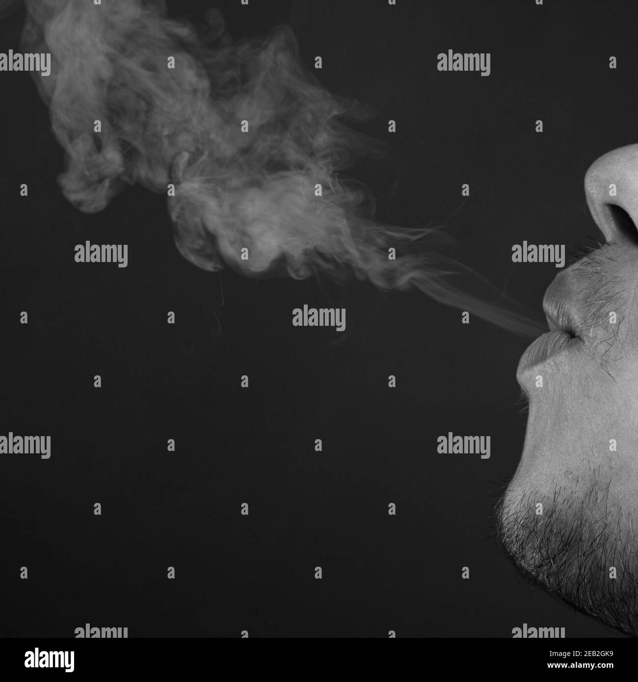 Exhale hi-res stock photography and images - Alamy