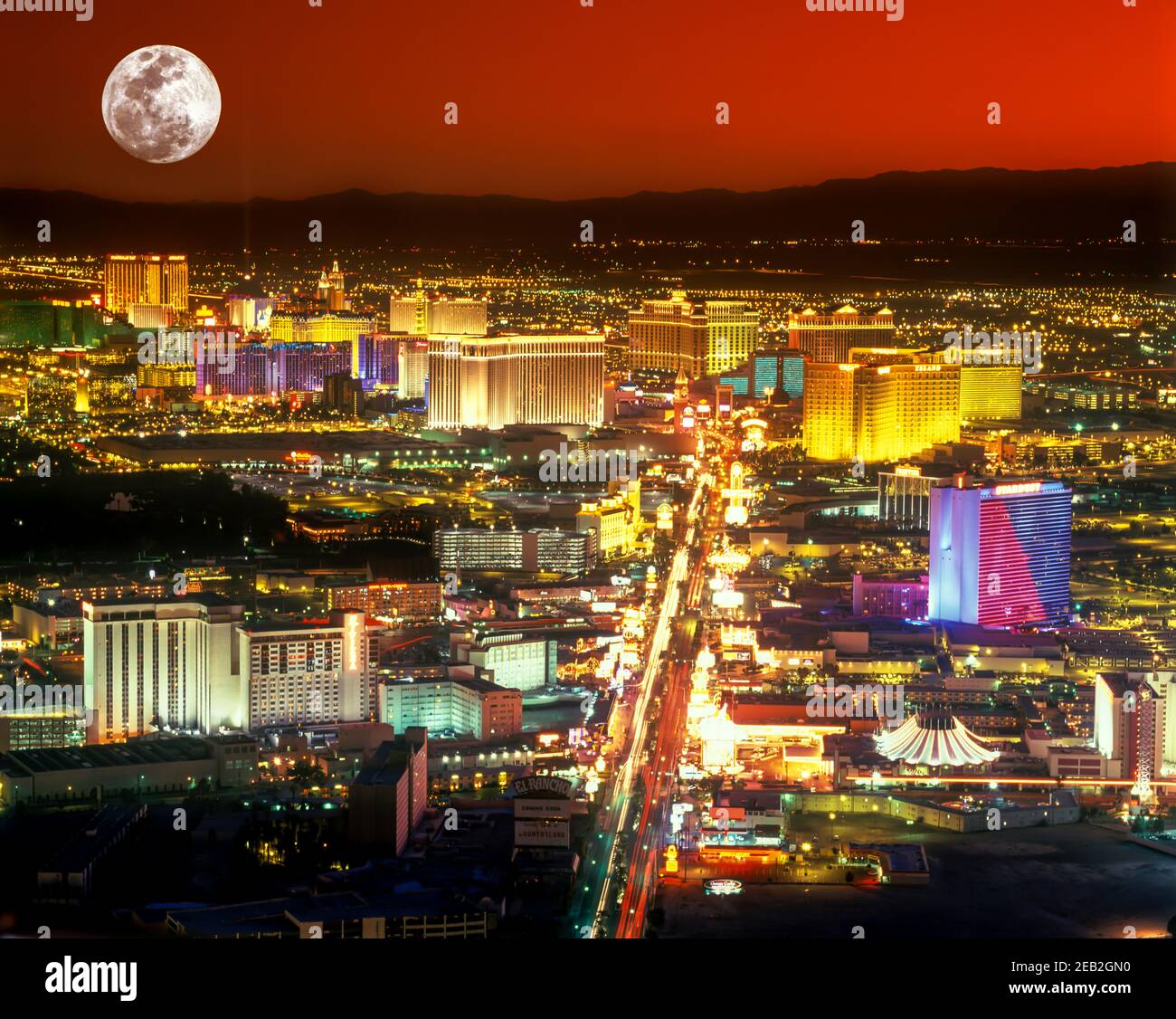 1990s las vegas hotels hi-res stock photography and images - Alamy