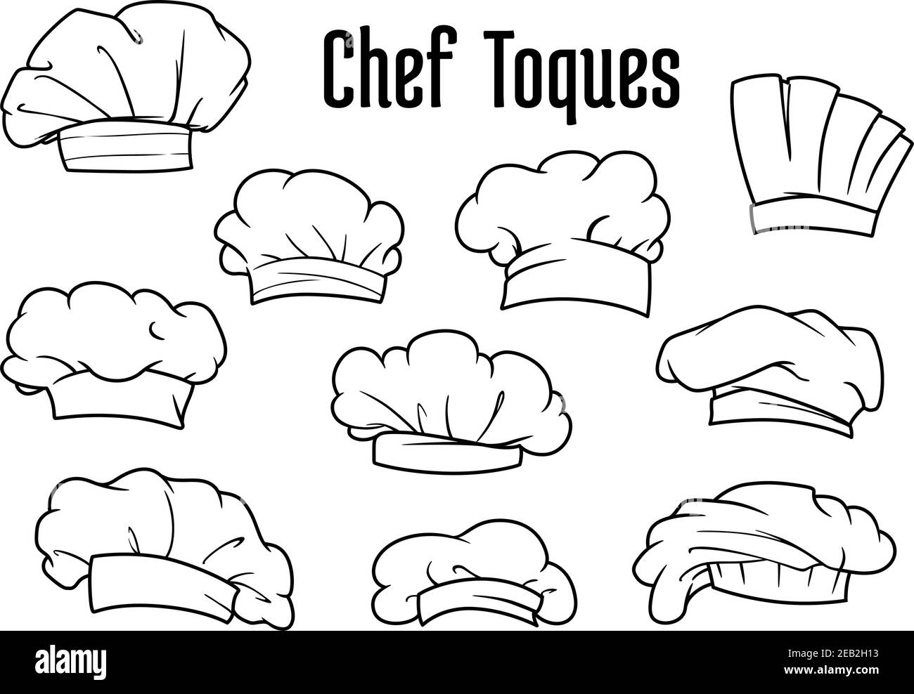 Toques vector vectors hi-res stock photography and images - Alamy