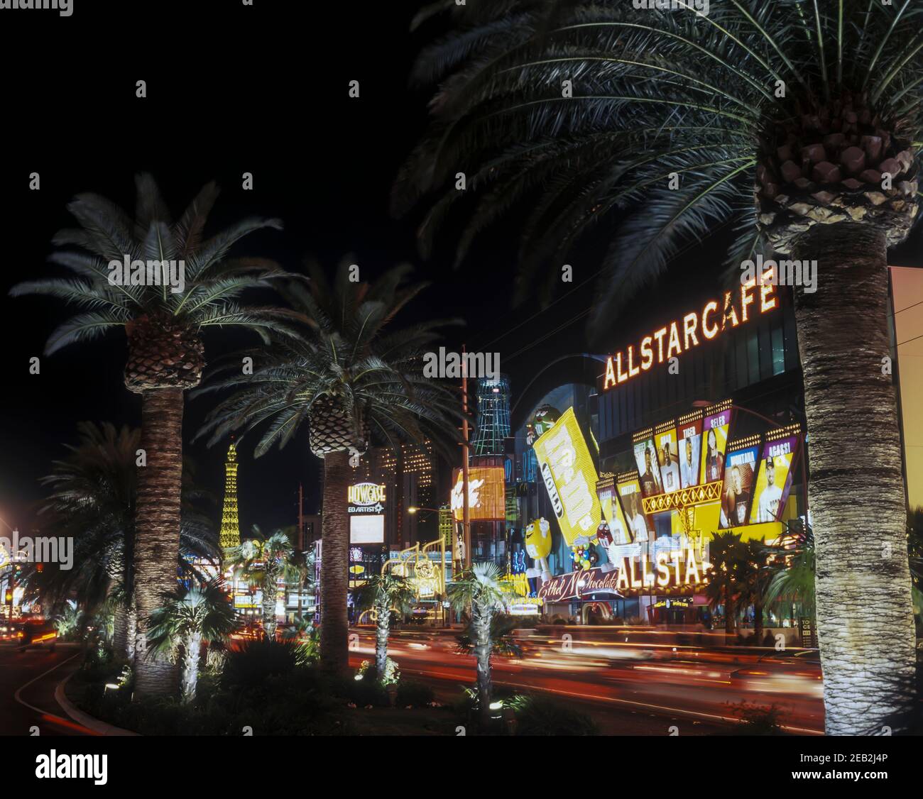 1999 HISTORICAL HOTELS CASINOS STRIP LAS VEGAS NEVADA USA Stock Photo ...