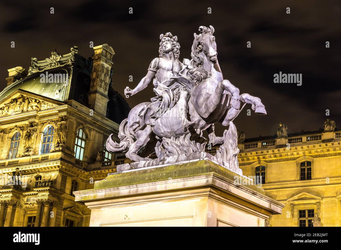 Gian lorenzo bernini louis xiv hi-res stock photography and images - Alamy