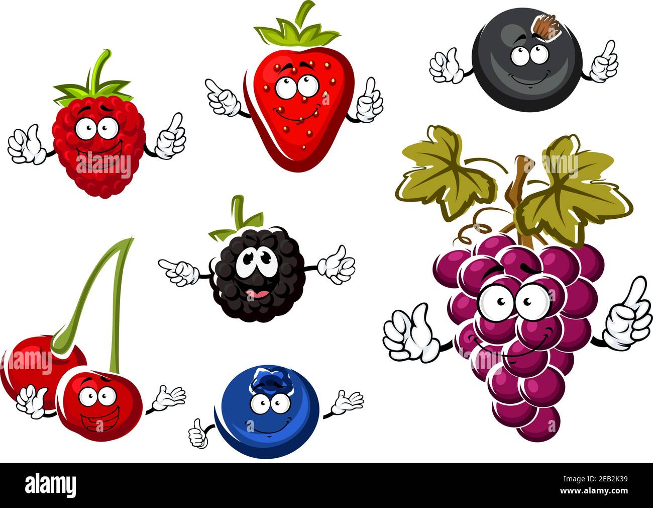 Happy strawberry juice cartoon character hi-res stock photography and ...