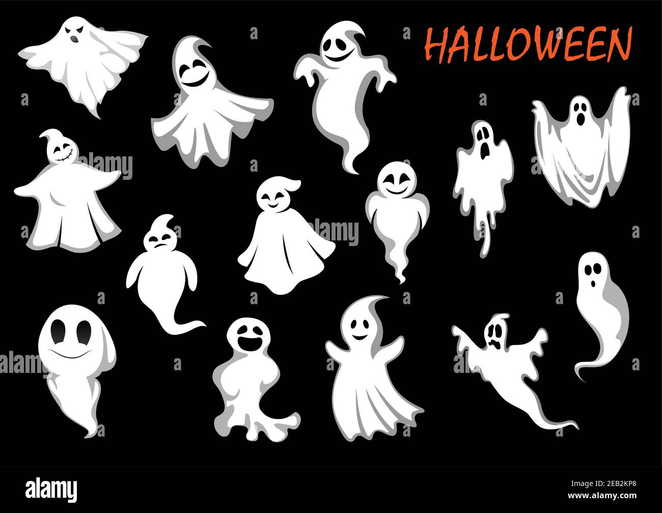 Ghost ghosts ghoul ghouls Stock Vector Images - Alamy