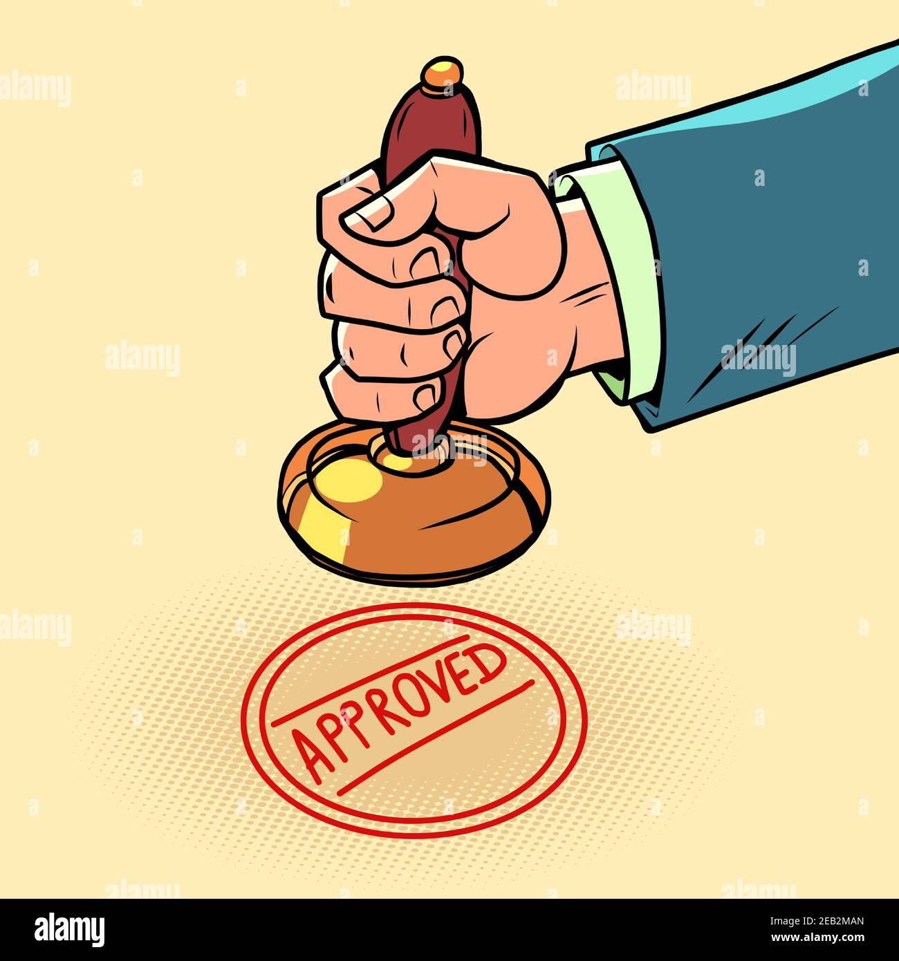 Approved form Stock Vector Images - Alamy