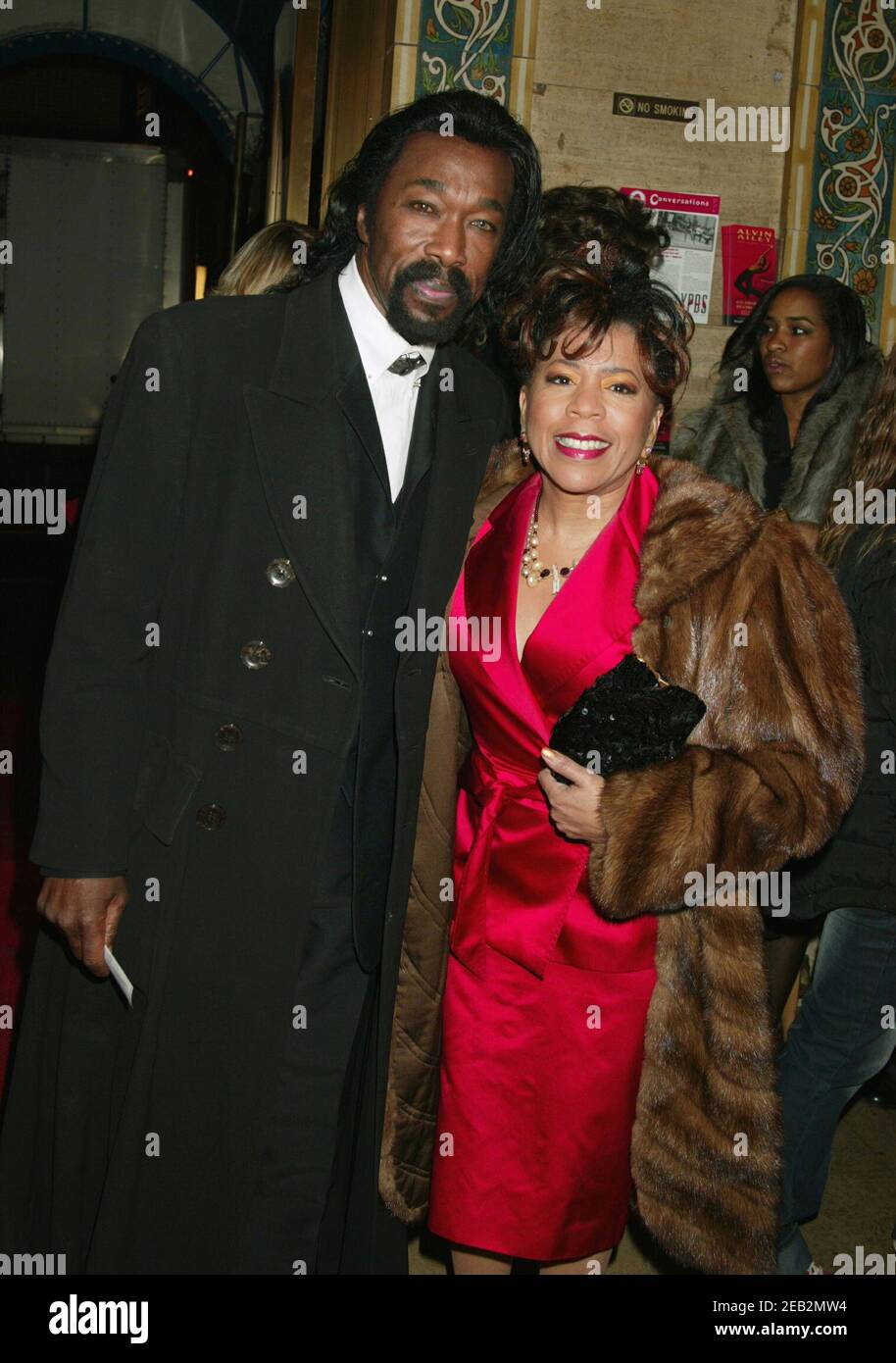 Nick Ashford and Valerie Simpson arriving at The Alvin Ailey American ...
