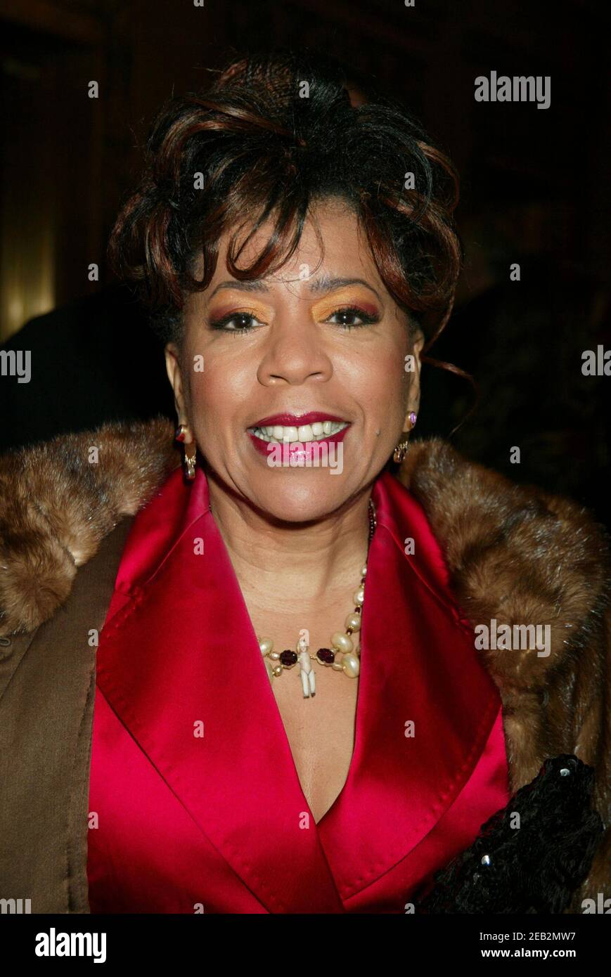Valerie Simpson arriving at The Alvin Ailey American Dance Theater ...