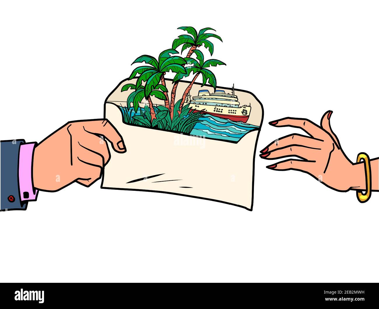 Trip tour Stock Vector Images - Alamy