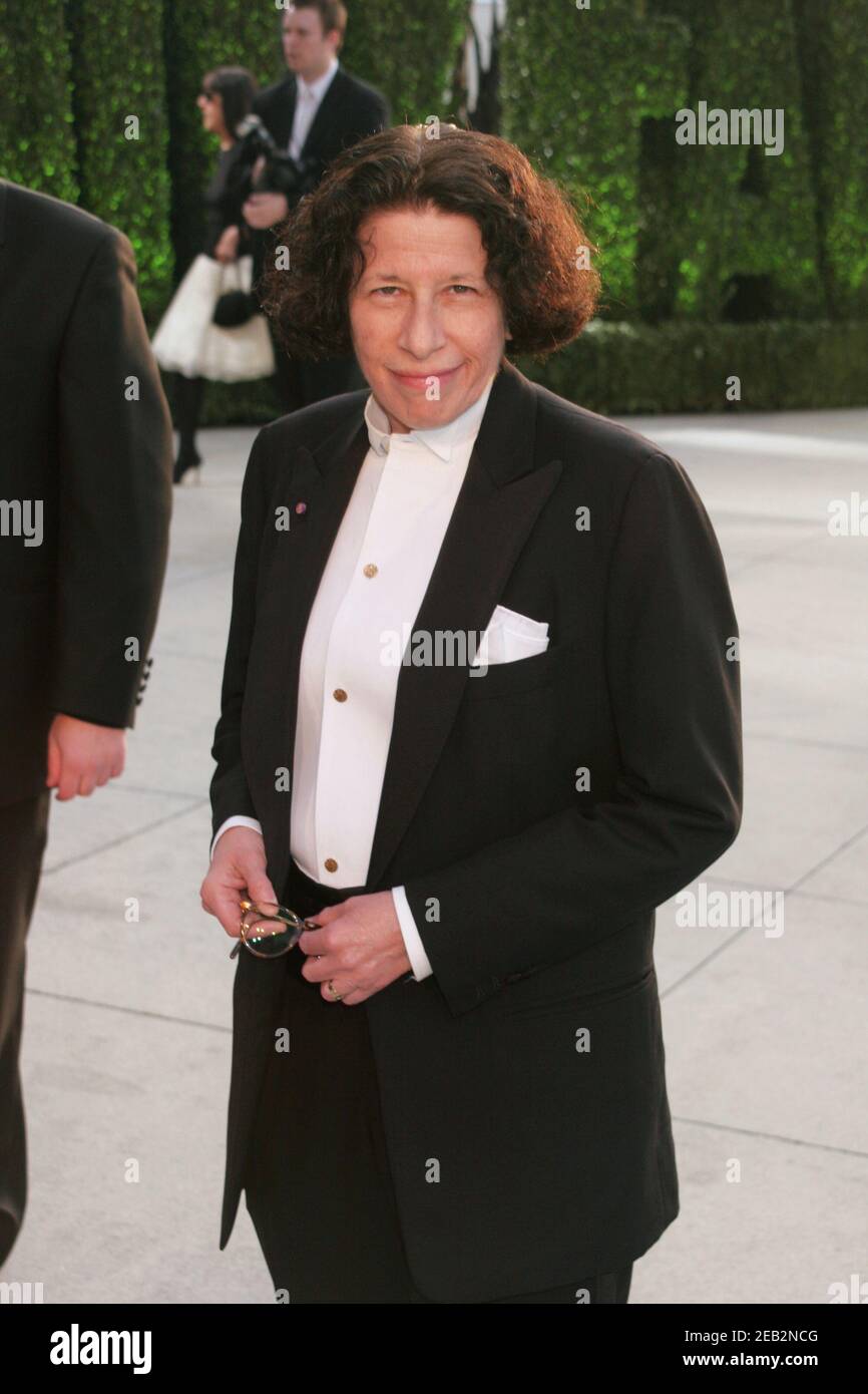 Fran Leibowitz attends the Vanity Fair Oscar Party at Mortons in West ...