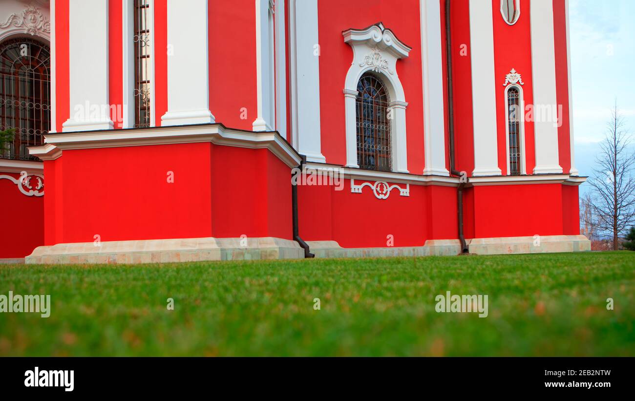 Architectural base and foundation of the church Stock Photo - Alamy