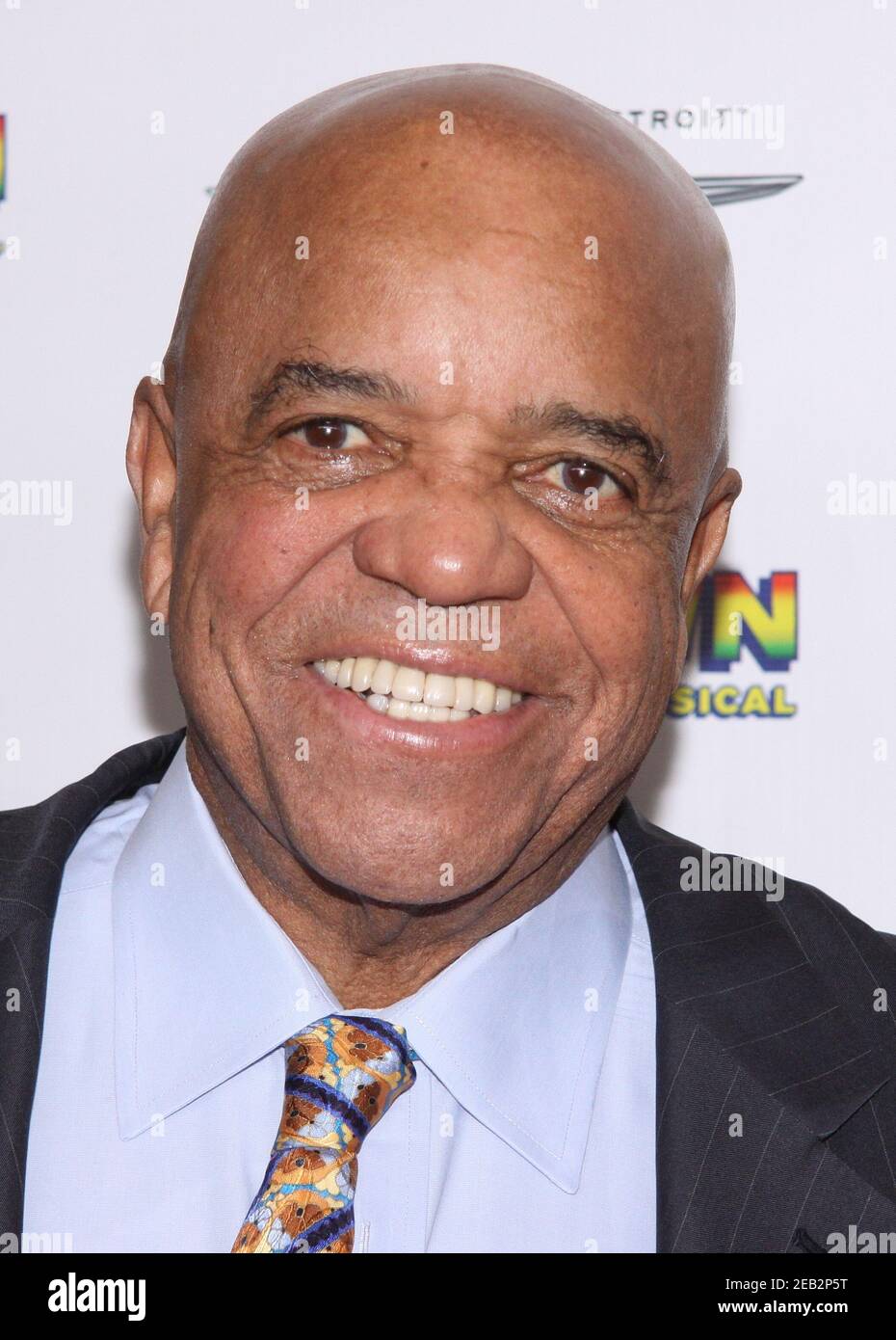 NEW YORK, NY- APRIL 5: Berry Gordy arrives to the Motown family night ...