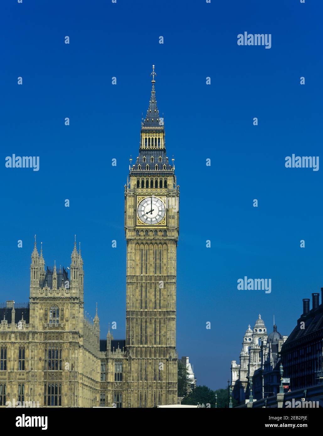 2000 HISTORICAL BIG BEN HOUSES OF PARLIAMENT LONDON ENGLAND UK Stock ...