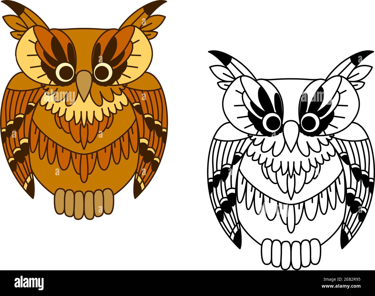 Halloween Black Owl Clipart