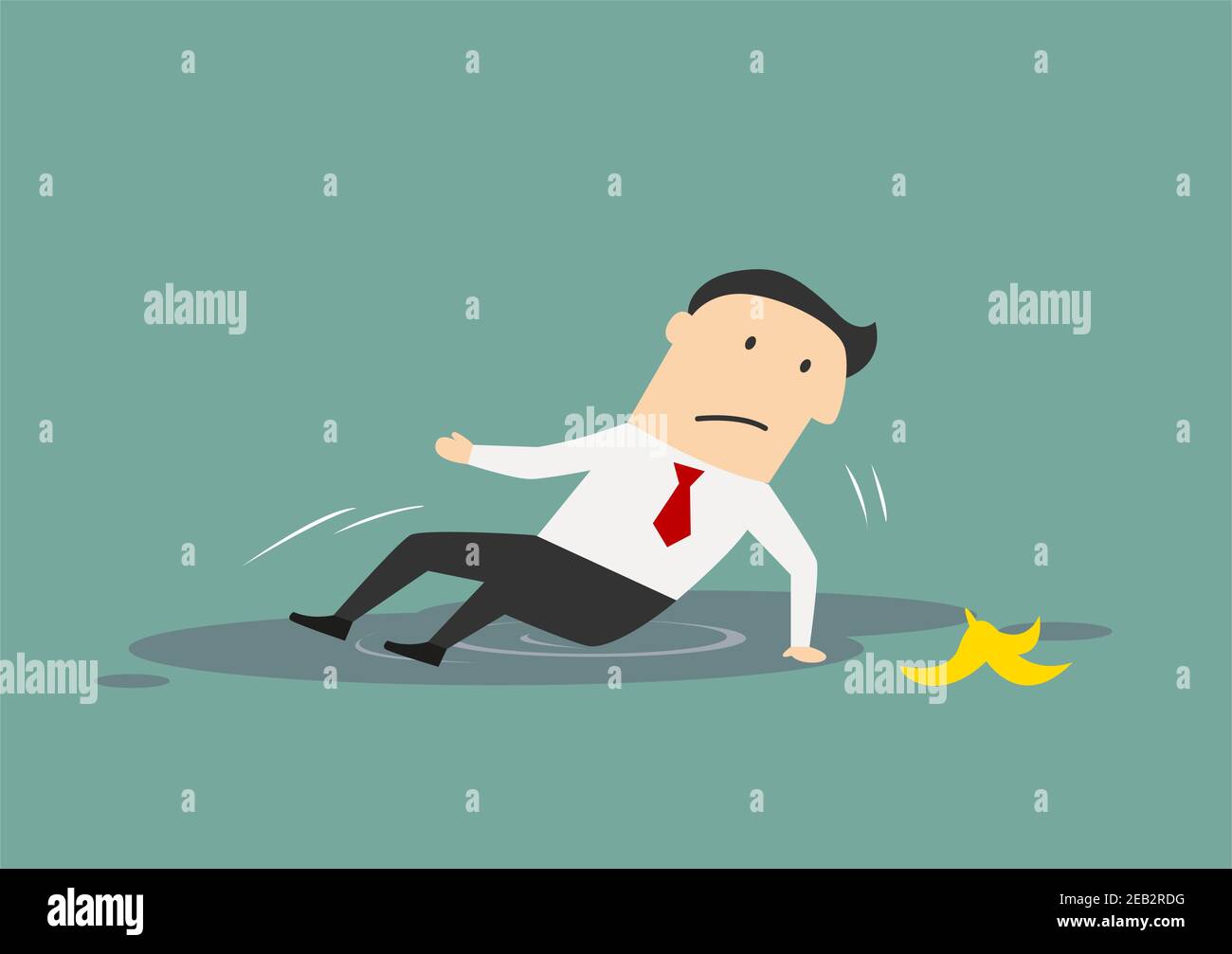 In a slip Stock Vector Images - Alamy