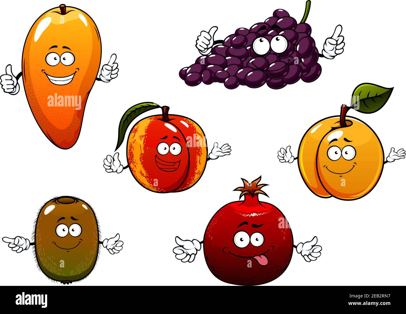 Mango orange tree Stock Vector Images - Alamy