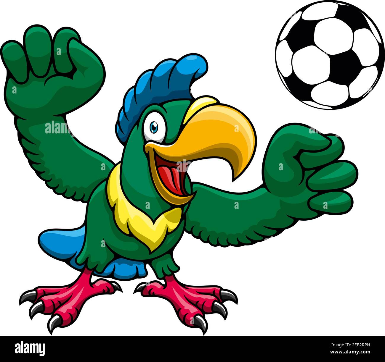 Parrot club Cut Out Stock Images & Pictures - Alamy