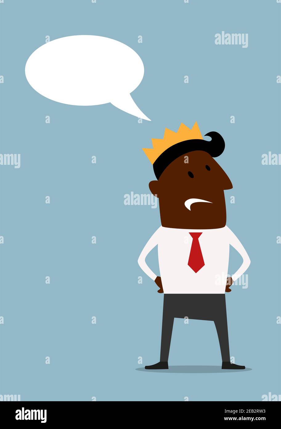 Haughty manager Stock Vector Images - Alamy