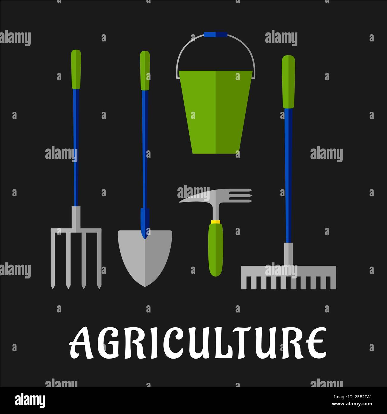 Gardening themes Stock Vector Images - Alamy