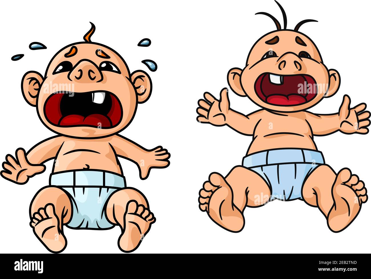 Babies mouth open Stock Vector Images - Alamy