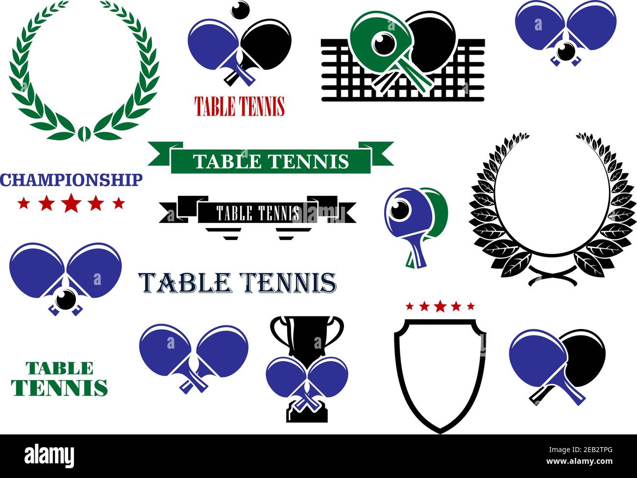 Tennis stars Stock Vector Images - Alamy