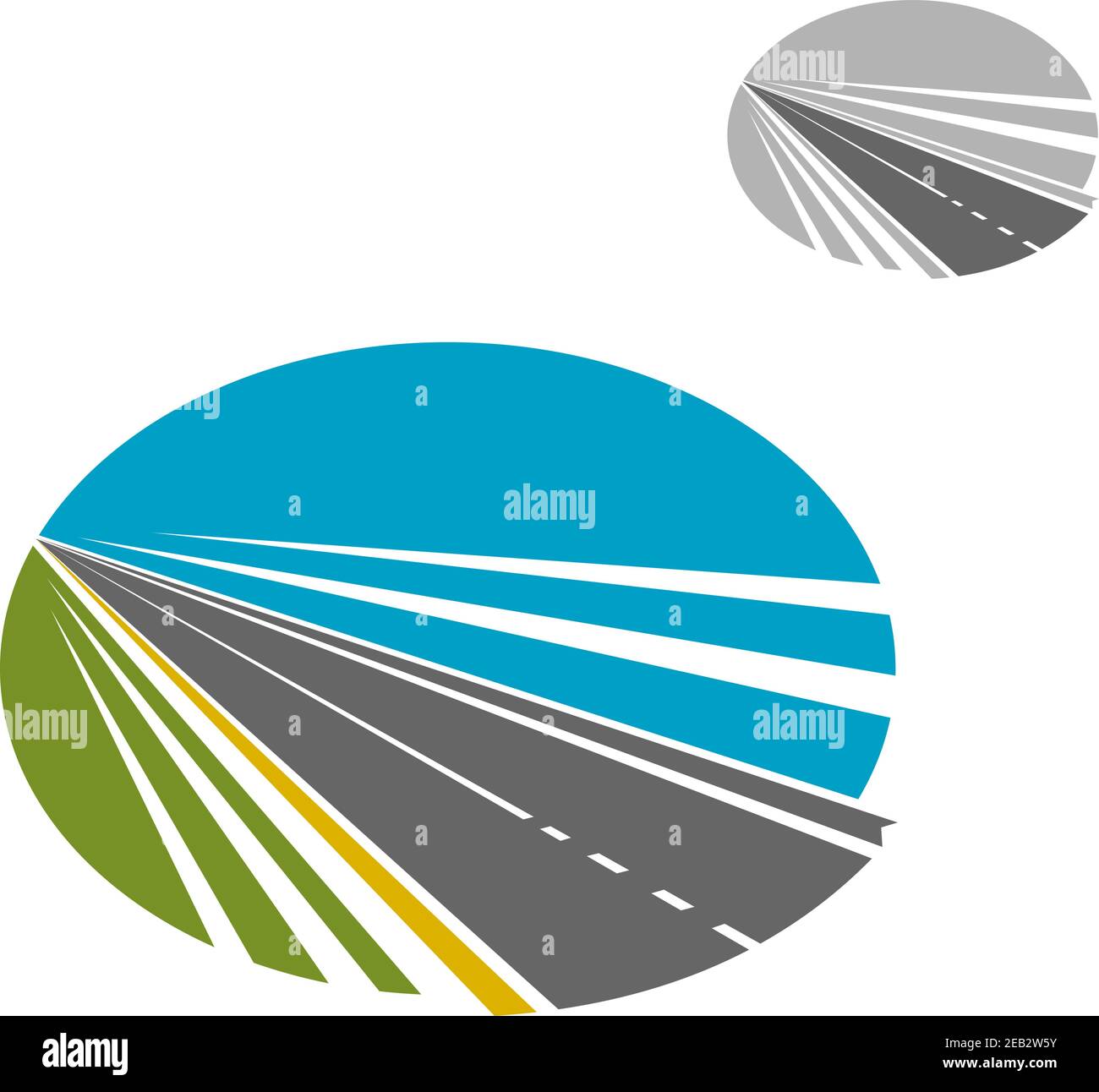 Disappearing landscape Stock Vector Images - Alamy