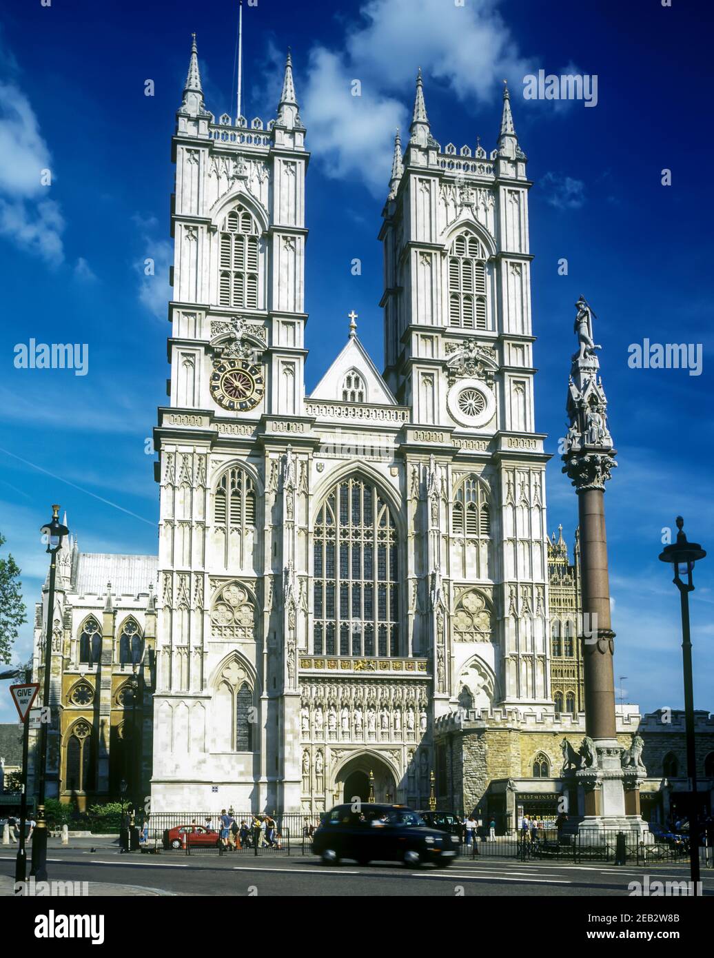 West front westminster abbey london hi-res stock photography and images ...