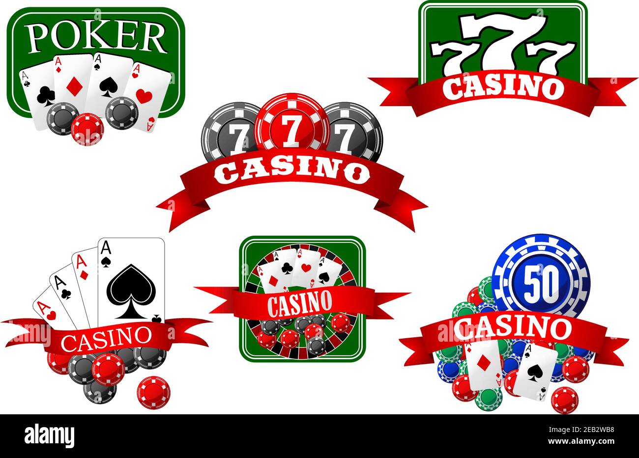 Triple ace Cut Out Stock Images & Pictures - Alamy