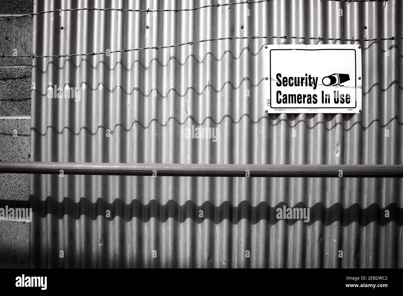 Security camera in use Stock Photo - Alamy